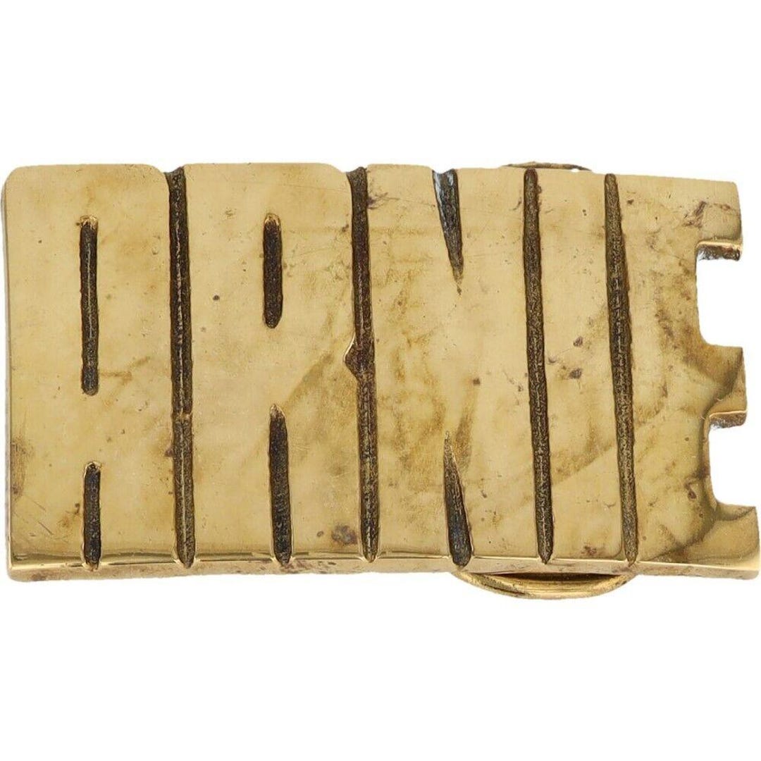 New Brass Arnie Arnold Arnaldo Arne Arno Name Tag 1970s Nos Vintage ...