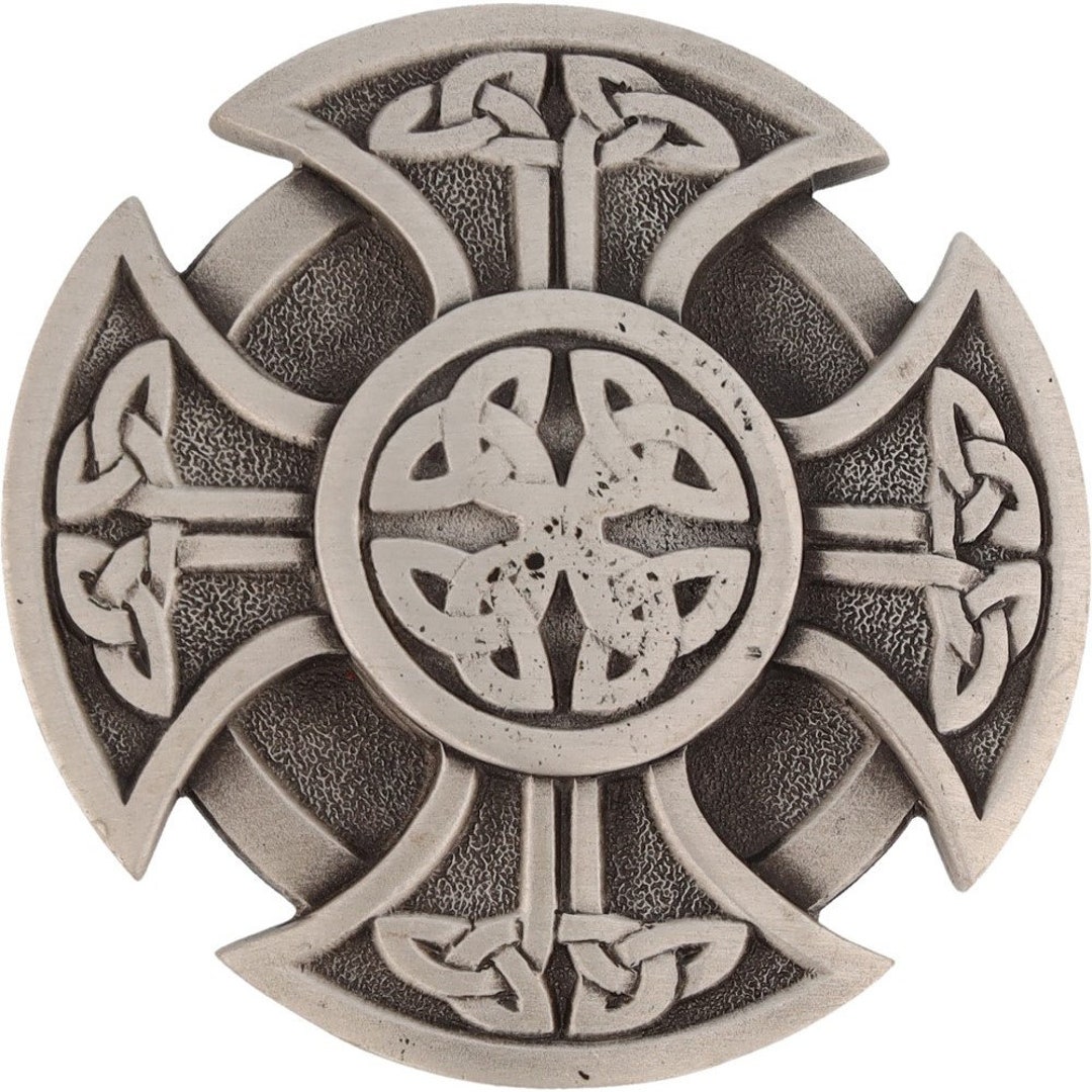 Celtic Iron Cross Knot Knotwork Goth Gothic Wicca Pagan Belt - Etsy