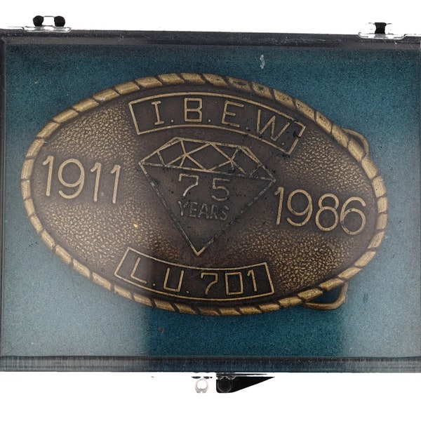 Ibew Belt Buckle - Etsy