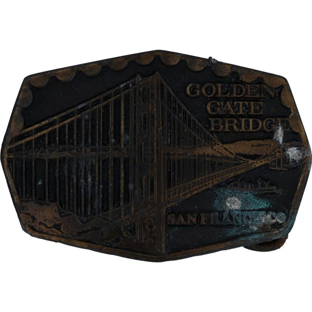 Golden Gate Bridge San Francisco Californian Vintage Belt Buckle Ca ...