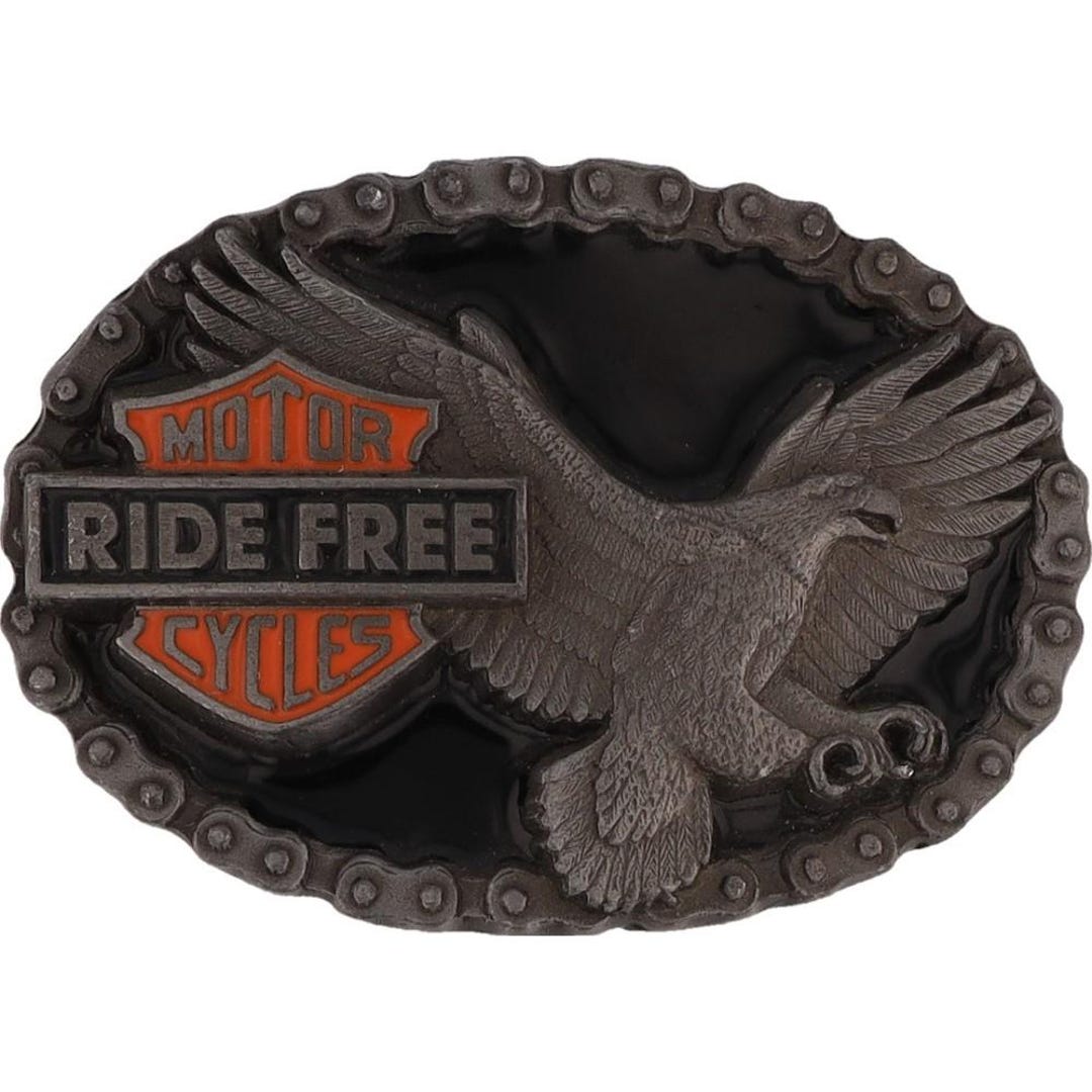 New Live Ride Mc Chopper Biker Motorcycle Outlaw 90s NOS Vintage Belt ...