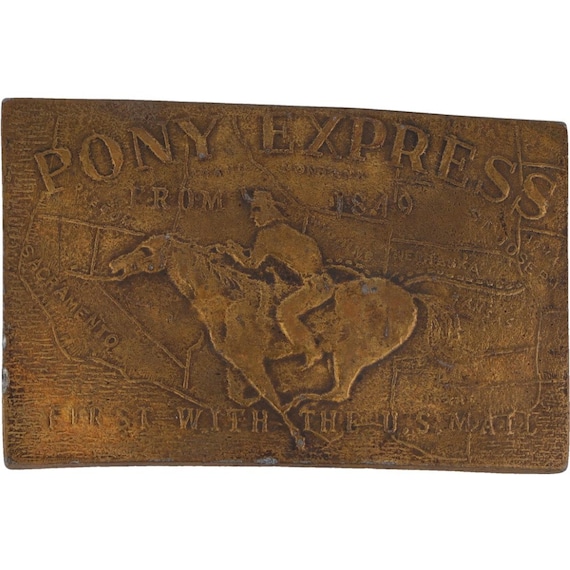 Pony Express Horse Us Mail Post Office Wild West West… - Gem