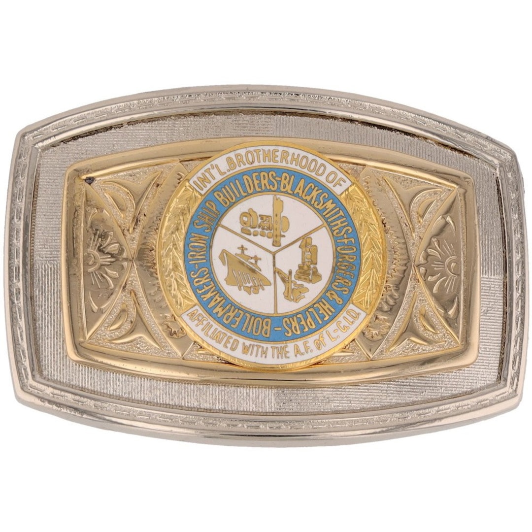 Boilermakers Iron Ship Builder Blacksmith Forger Helper Ibb Nos Vintage ...