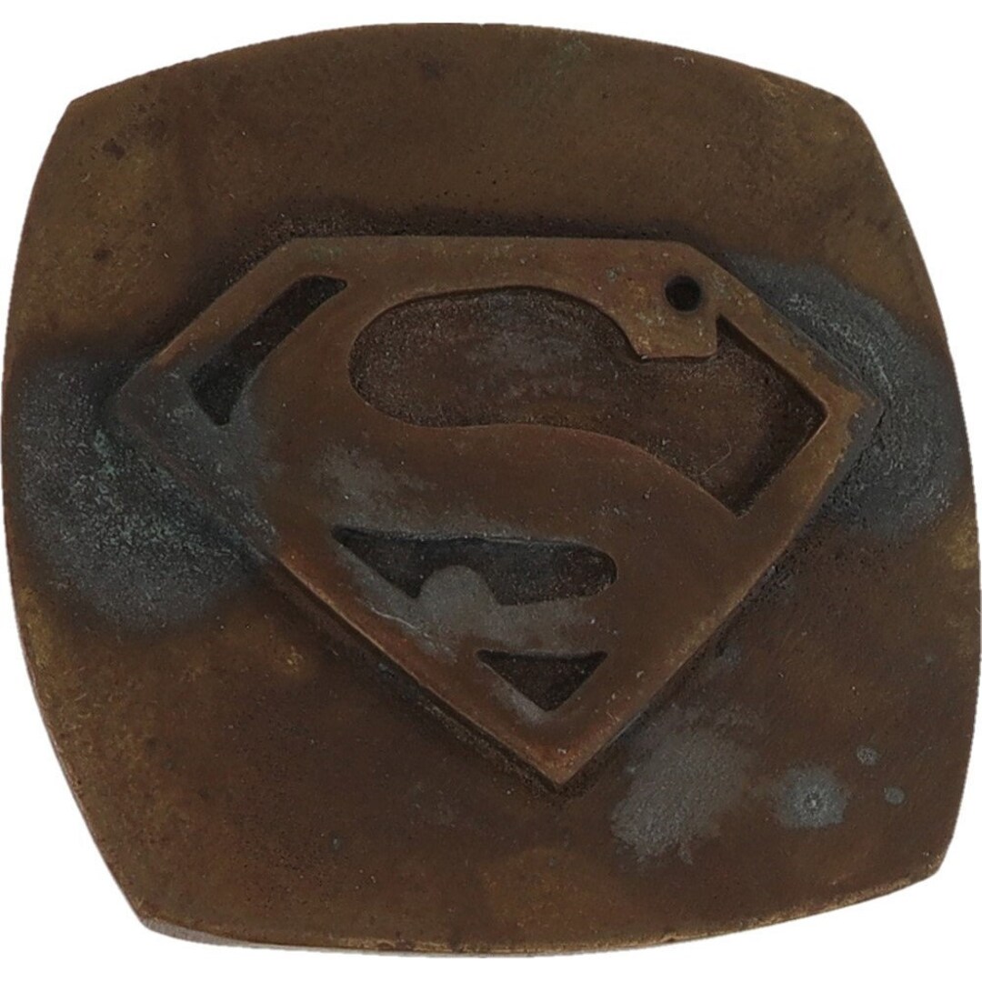 Superman Hero Super Superhero S Crest Dc Comic Book 1970s Vintage Belt ...