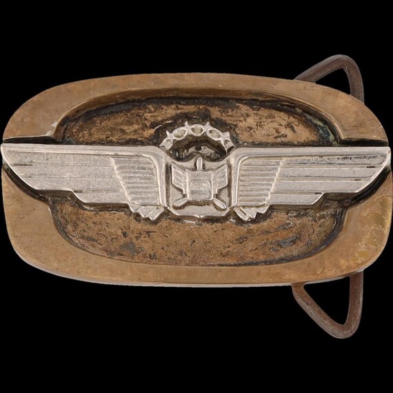 Bronze United Airlines Pilot Captain Badge Wing Airli… - Gem