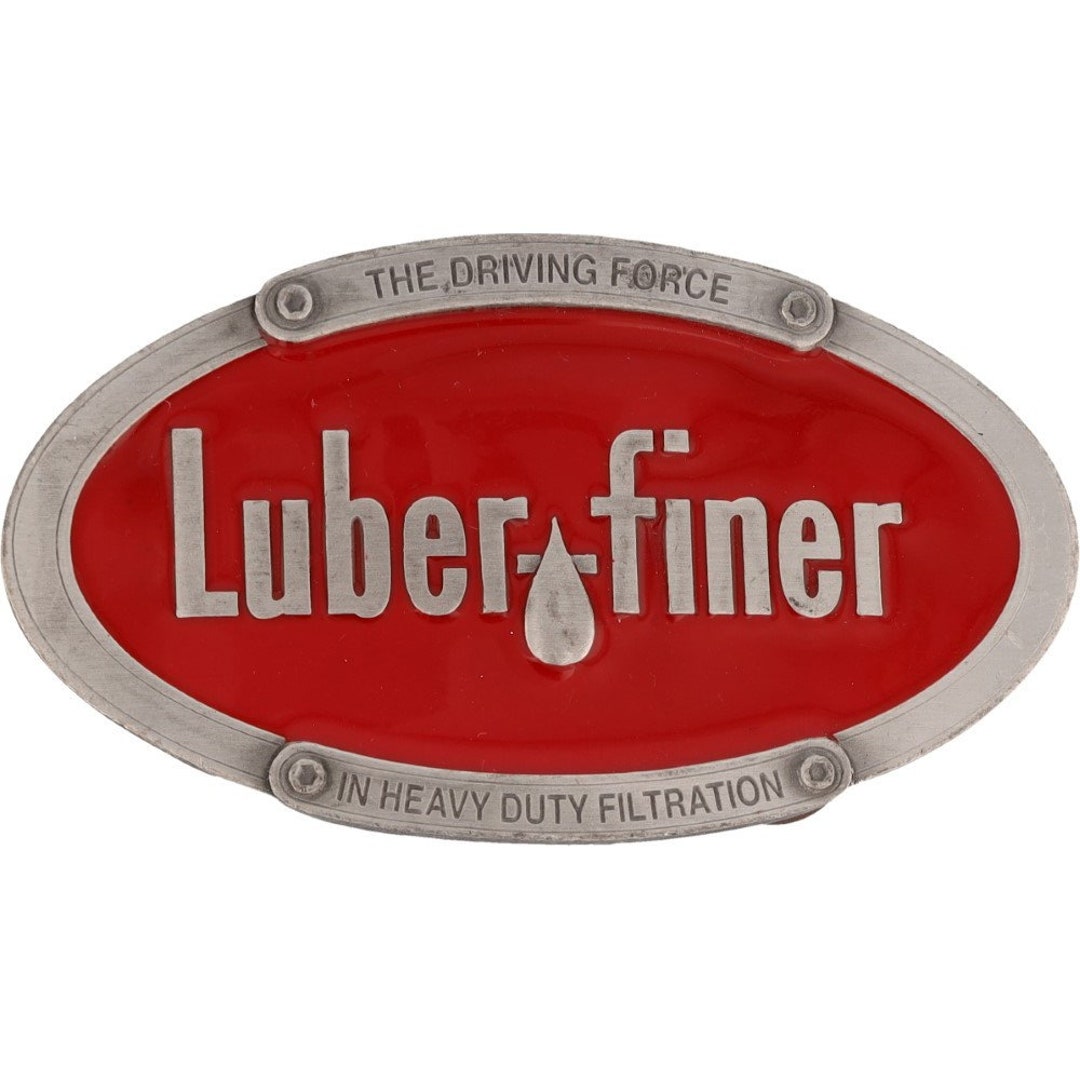 Luber Finer Motor Oil Fuel Filter Off-road Heavy Construction Vintage Belt Buckle - Etsy