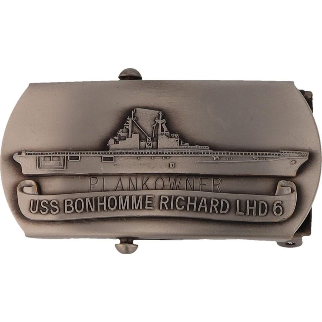 Uss Bonhomme Richard Lhd 6 Aircraft Carrier Ship Us Navy Nos Vintage ...