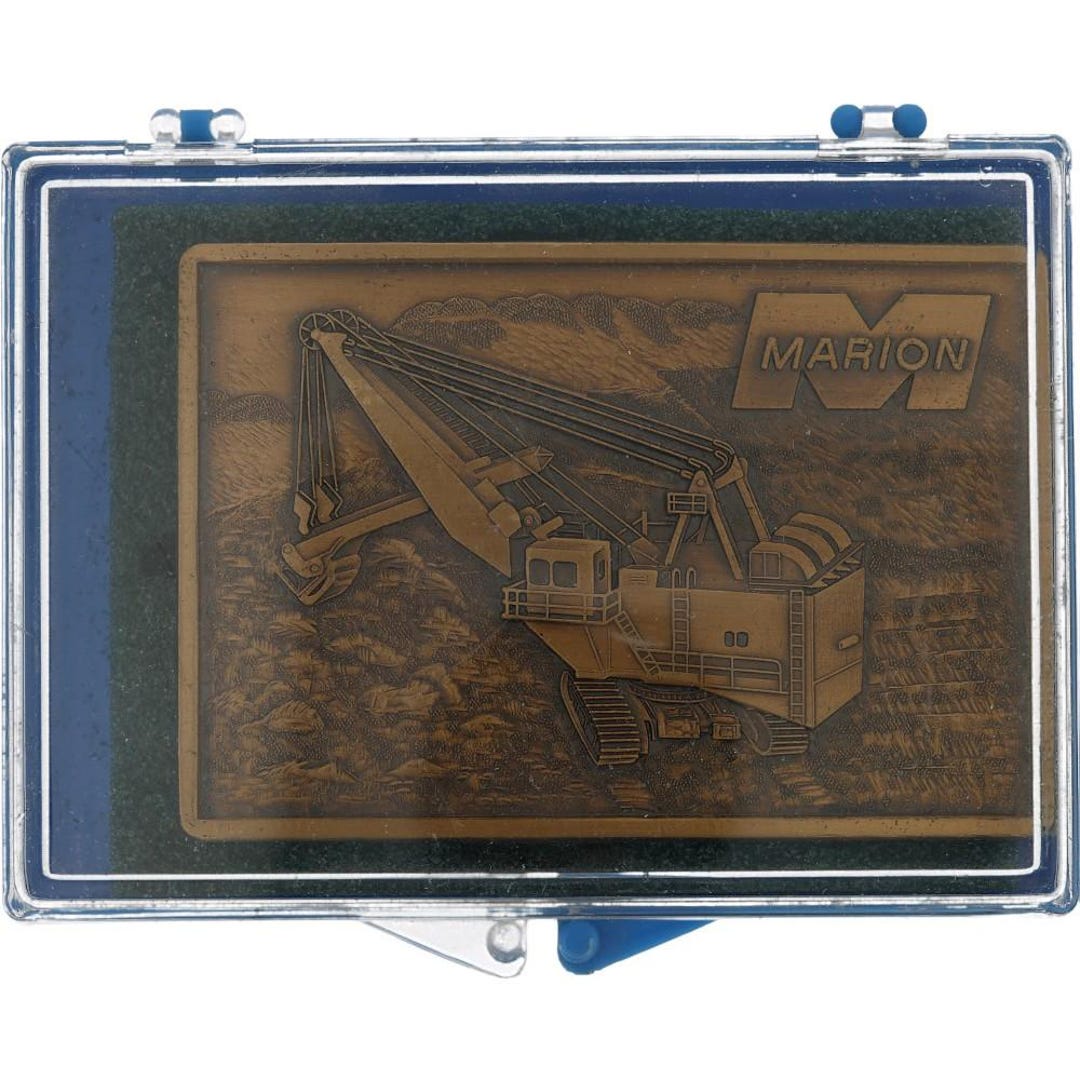 New Brass Marion Power Shovel Electric Mining Shovel Operator Plant ...