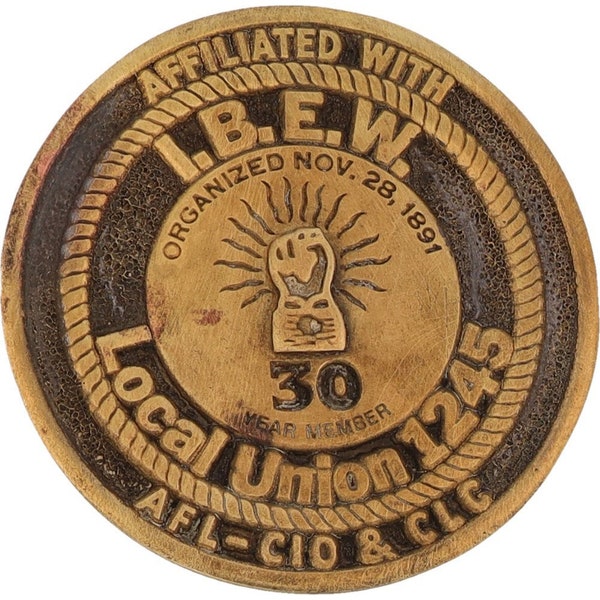 Ibew Belt Buckle - Etsy