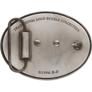 Harley Davidson Motorcycle Fat Boy Military Star Biker 90s Vintage Belt ...