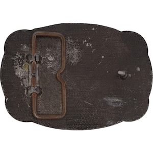 Amax Coal Company Dragline Shovel Crane Dump Truck Mining Vintage Belt Buckle Clamshell ...