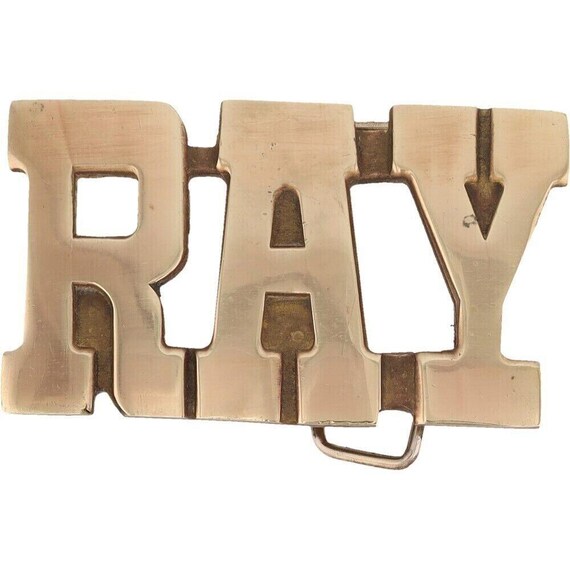 New Brass Ray Raymond Reynard Rayner Name Old School … - Gem