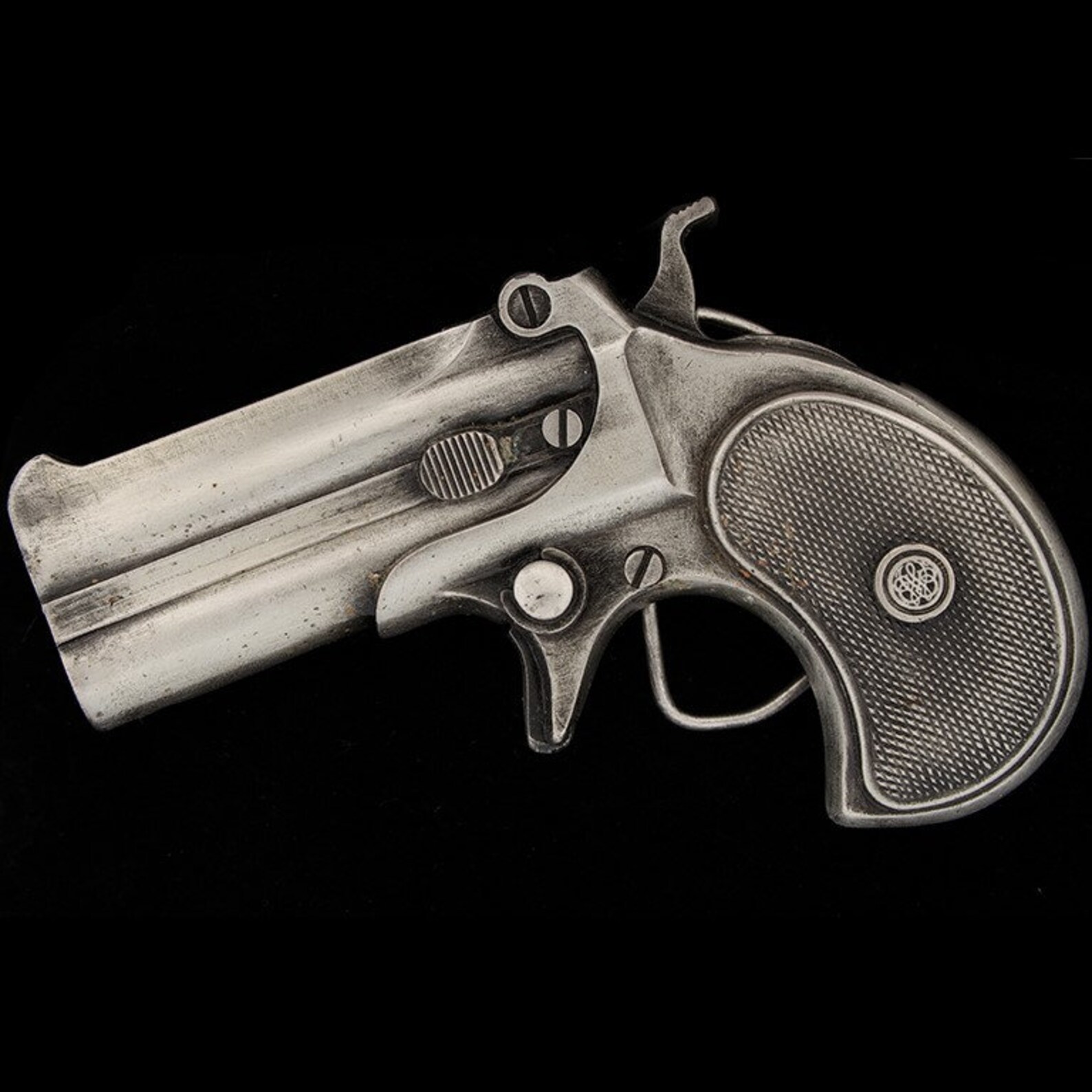 Derringer Flintlock Black Powder Pistol Gun Western 70s | Etsy