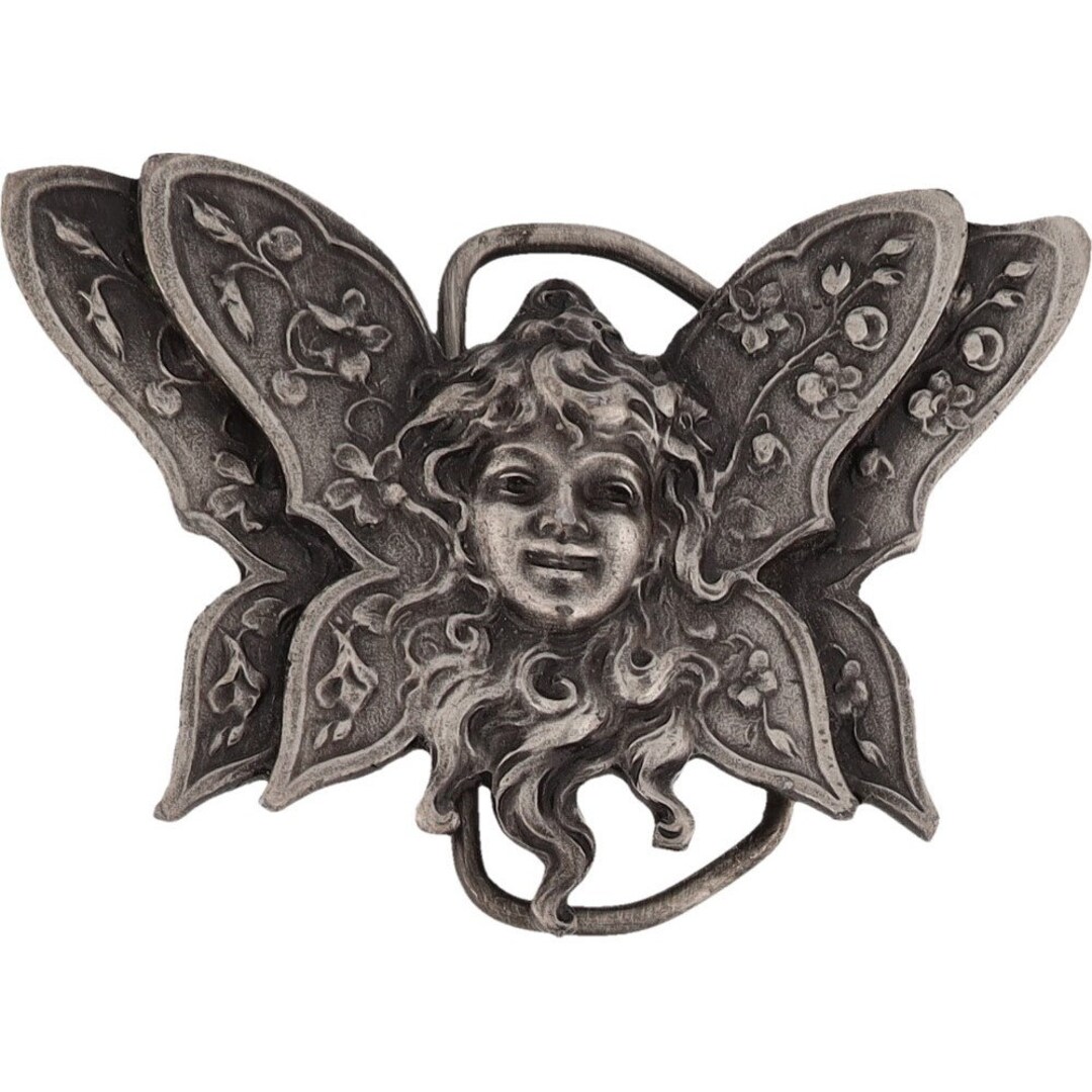 Fairy Pixie Angel Forest Goddess Nature Butterfly Hippie 1970s Nos ...