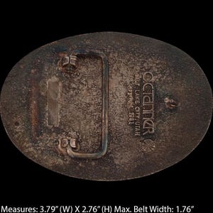 Silver P C Letter Initial Name Chris Chad Caleb Charles 80s Vintage ...