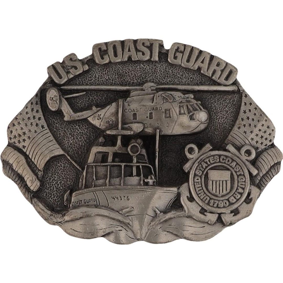 Us Coast Guard Uscg Auxiliary Military Maritime Logo NOS Vintage Belt ...