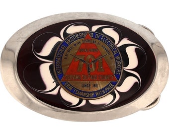 Electrician Electrical Worker Tools Belt Buckle - Etsy