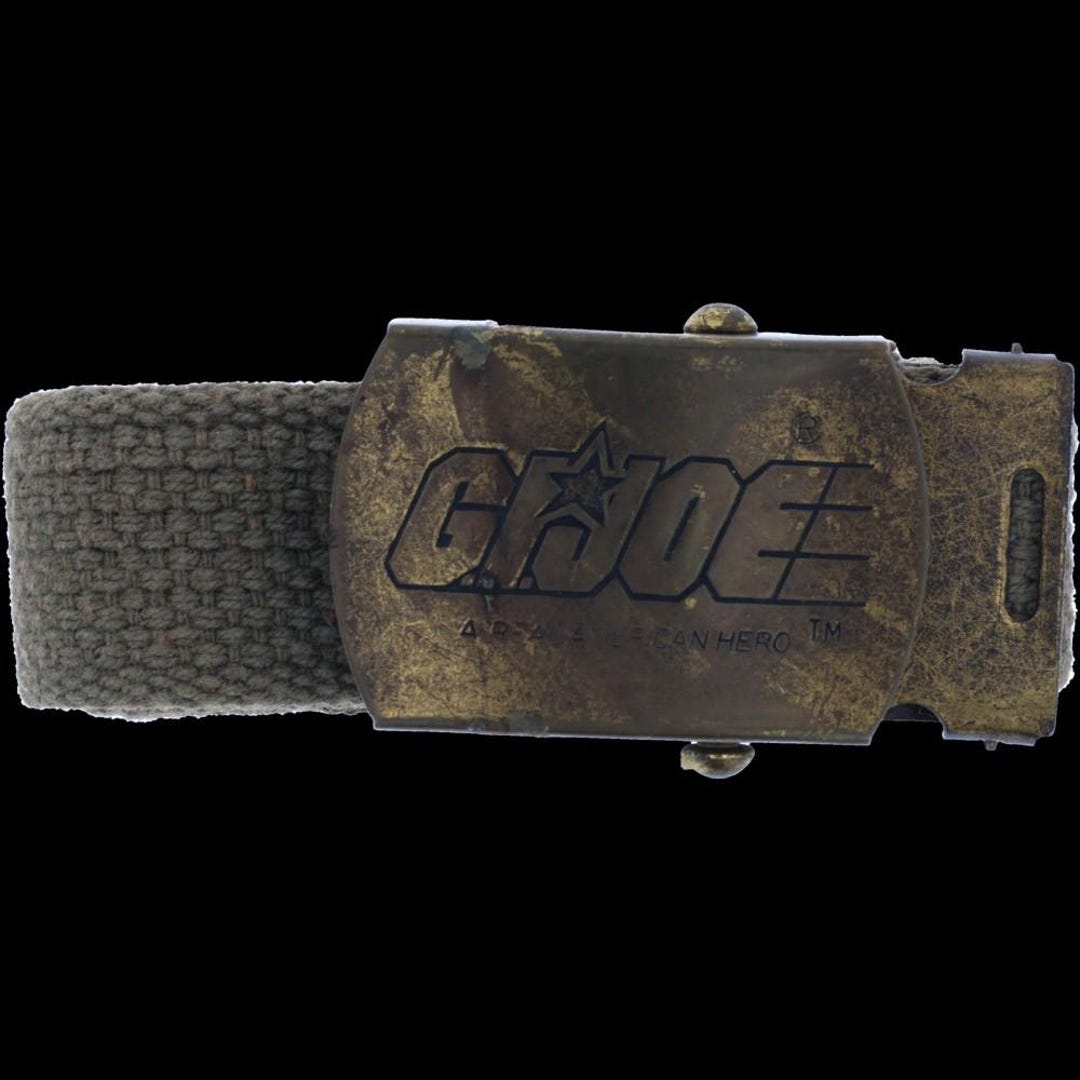 Gi Joe Hero Hasbro Cartoon Kid Toy Action Figure Movie Tv Show Vtg Belt ...