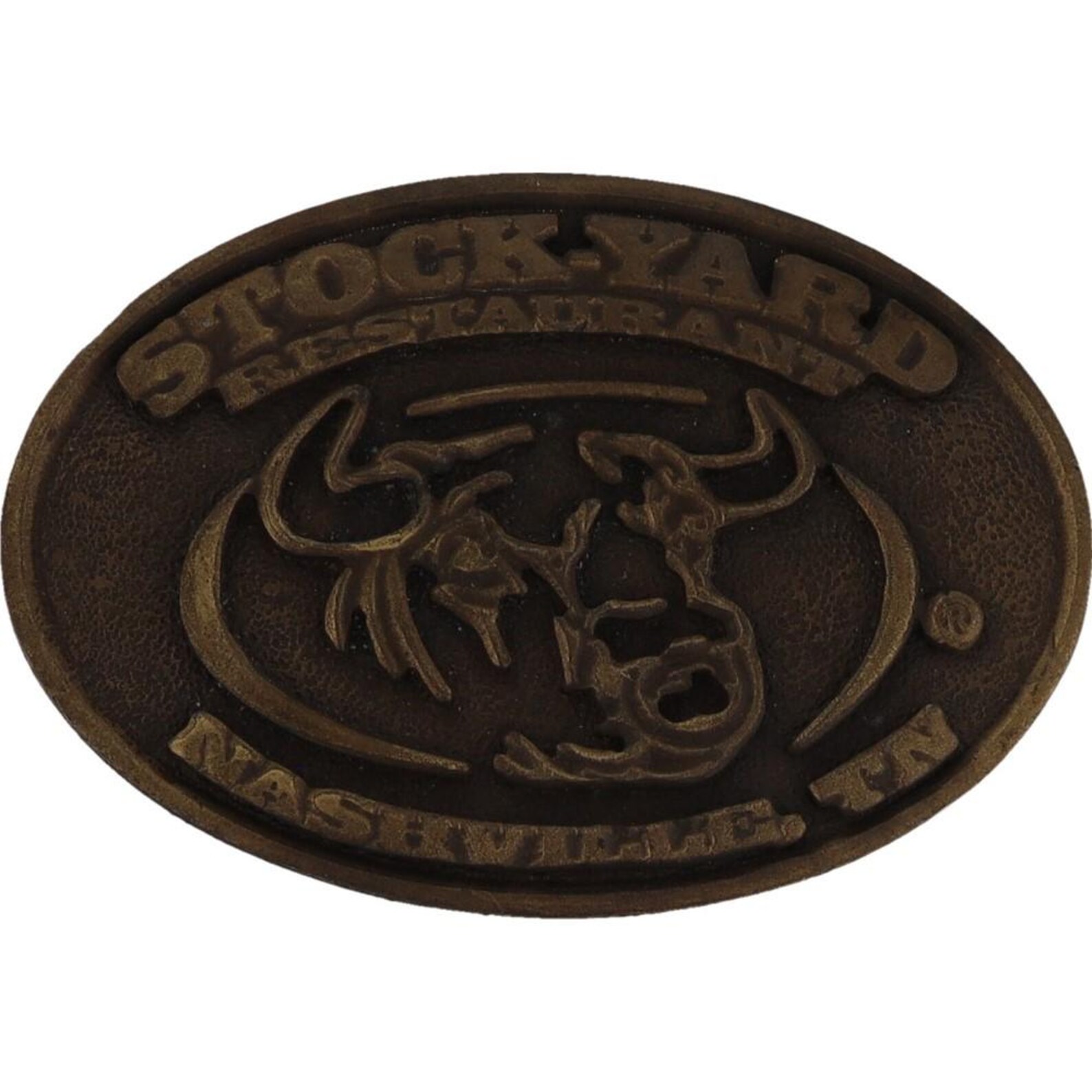 Stock Yard Restaurant Bull Pen Lounge Nashville Tn 1980s Vintage Belt ...