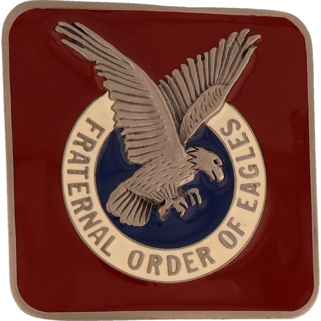 Foe Fraternal Order Eagles 32nd Degree Mason Masonic Nos Vintage Belt ...