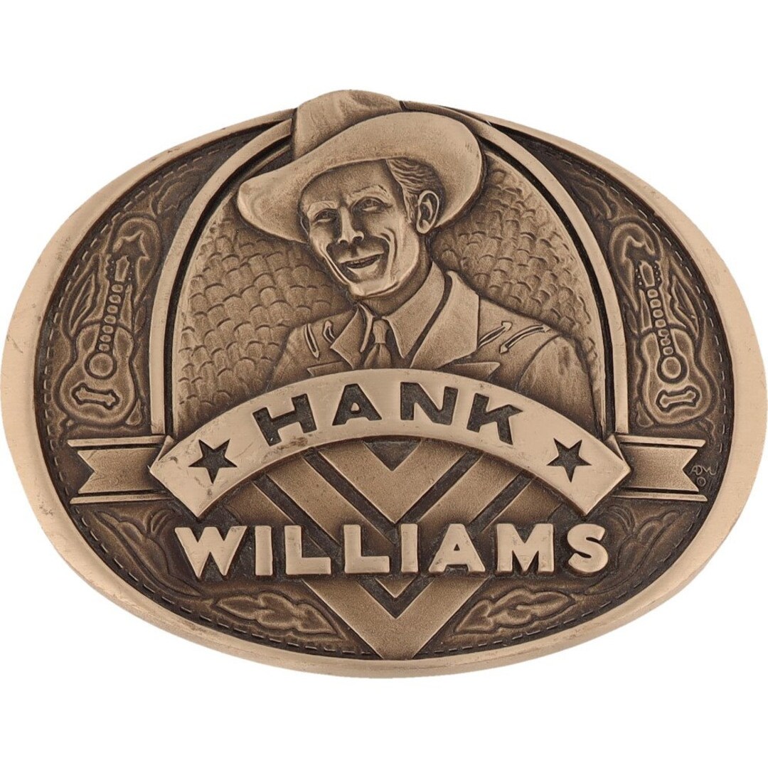Brass Hank Williams Sr Country Singer Music Memorabilia Fan Vintage ...