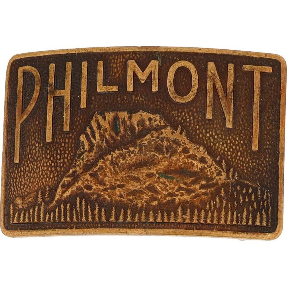 Brass Philmont Scout Ranch Bull Boy Scouts America Bsa Nm Camp 1970s ...