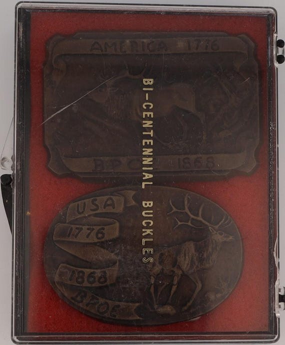 Bronze Bpoe Benevolent Protective Order Elks Club 70s… - Gem