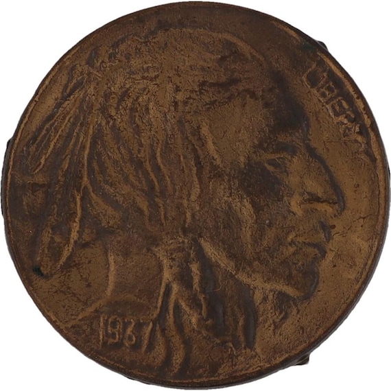 1937 Indian Coin Native American Southwest Head Nicke… - Gem