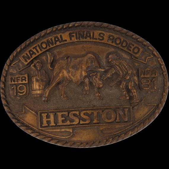 81 National Finals Rodeo Nfr Hesston Bull Rider Cowbo… - Gem