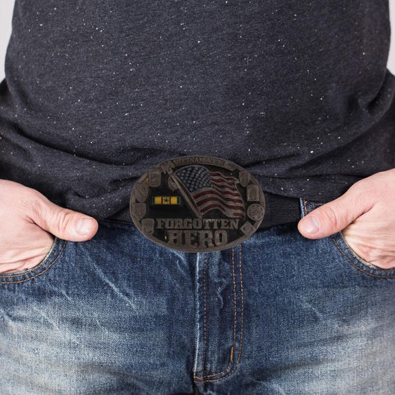 Vietnam Vet Forgotten Hero Flag Shield Service Vetera… - Gem