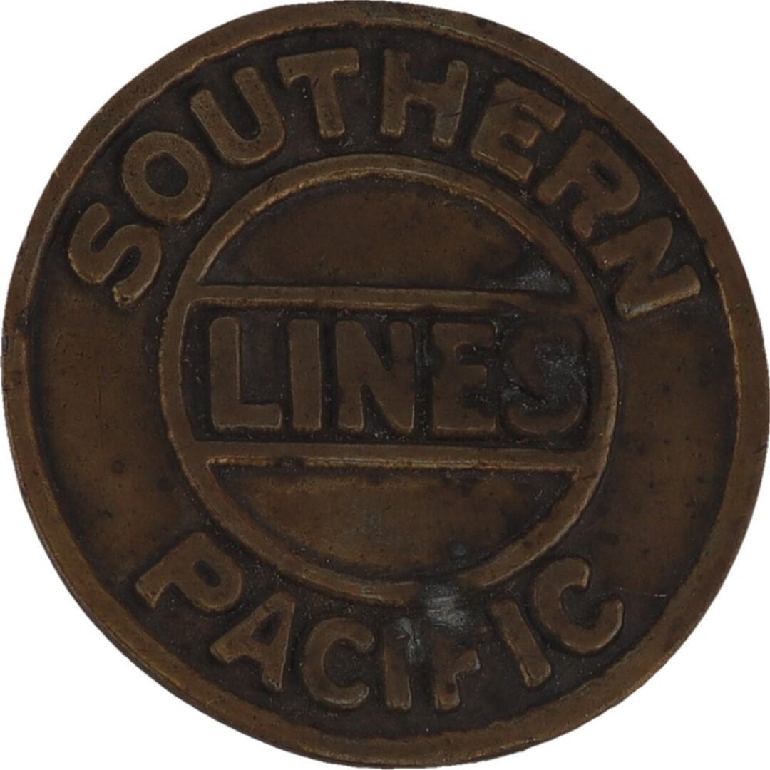 Southern Pacific Lines Train Line Sprr Railroad Railway 70s Vintage ...