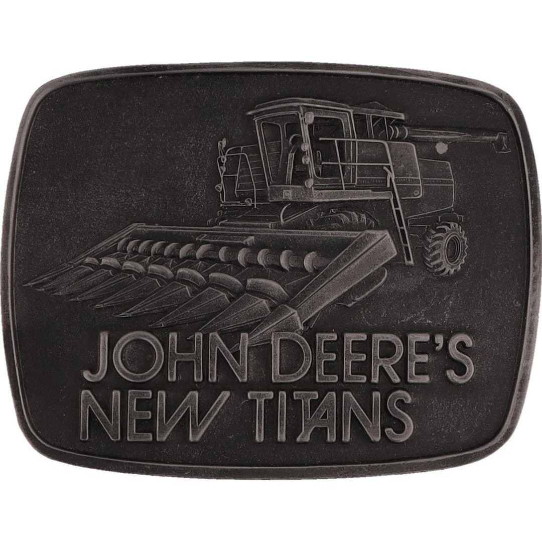 Titan John Deere Combine Tractor Farmer Farming Farm 70s NOS Vintage ...