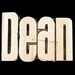 Dean Name Retro Old School Hippie Western Solid Brass 1970s NOS ...