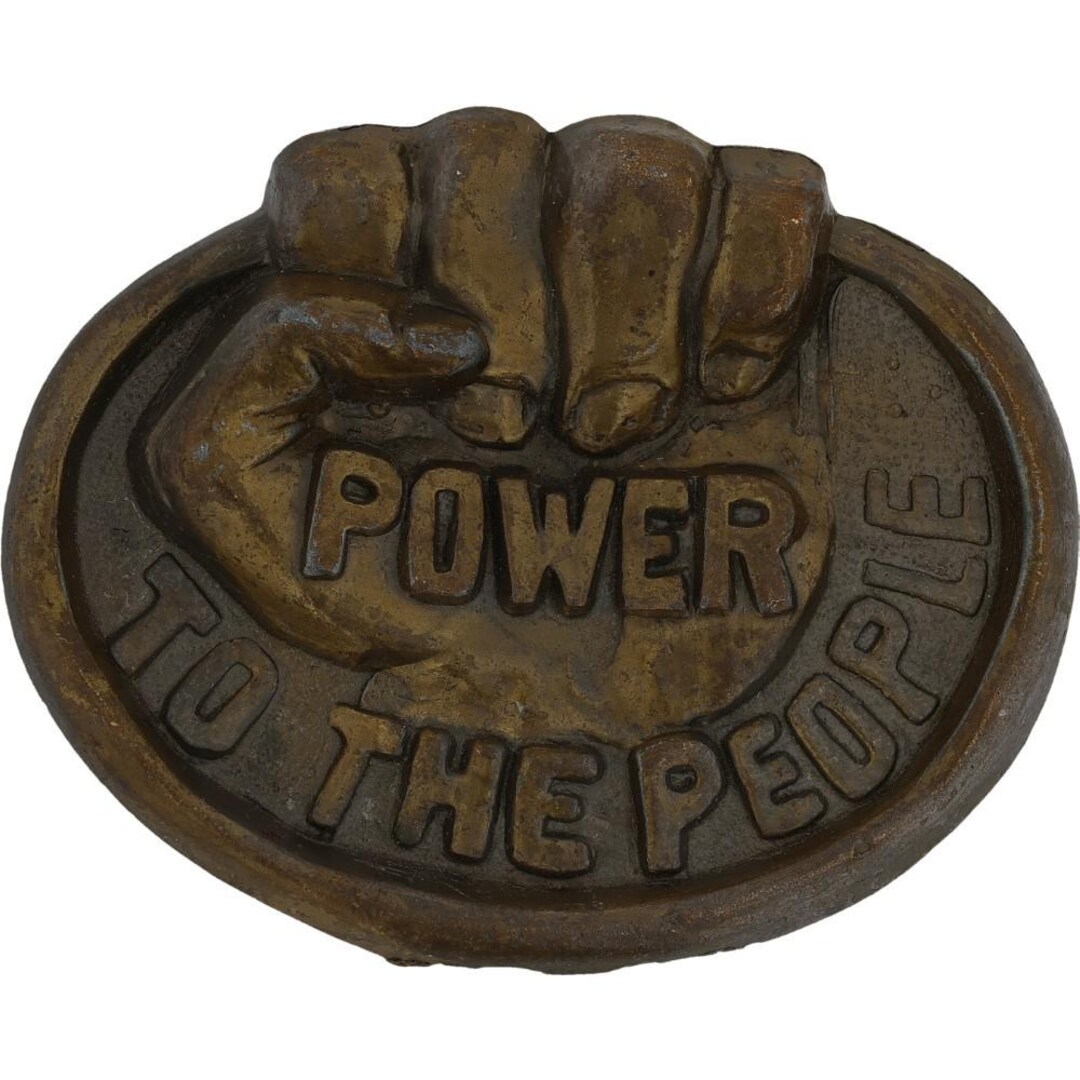 Power People Blm Black Lives Matter Racial Equality Hippie 70s Vintage ...