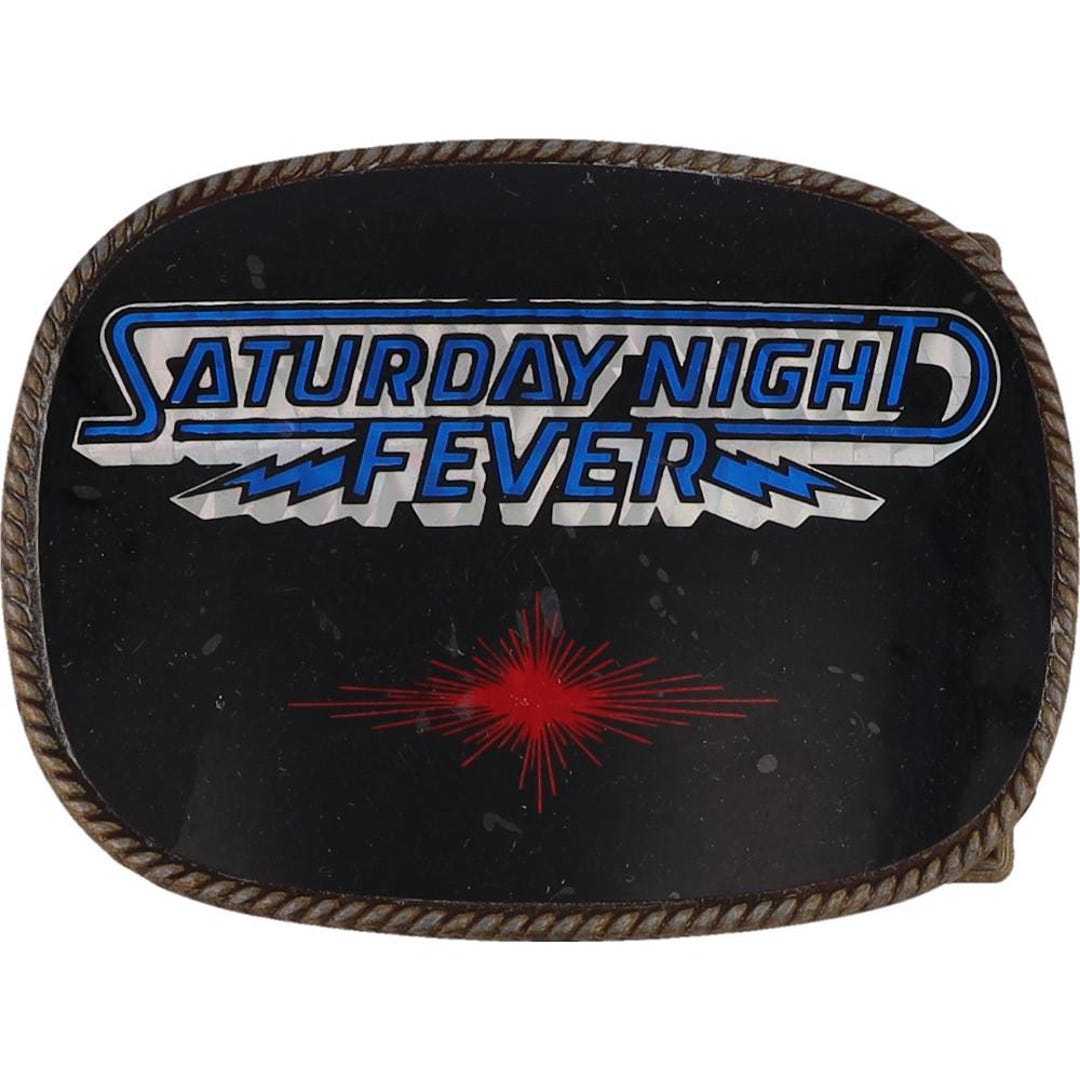 Nos Saturday Night Fever Movie Travolta Disco Mexico 70s Vintage Belt ...