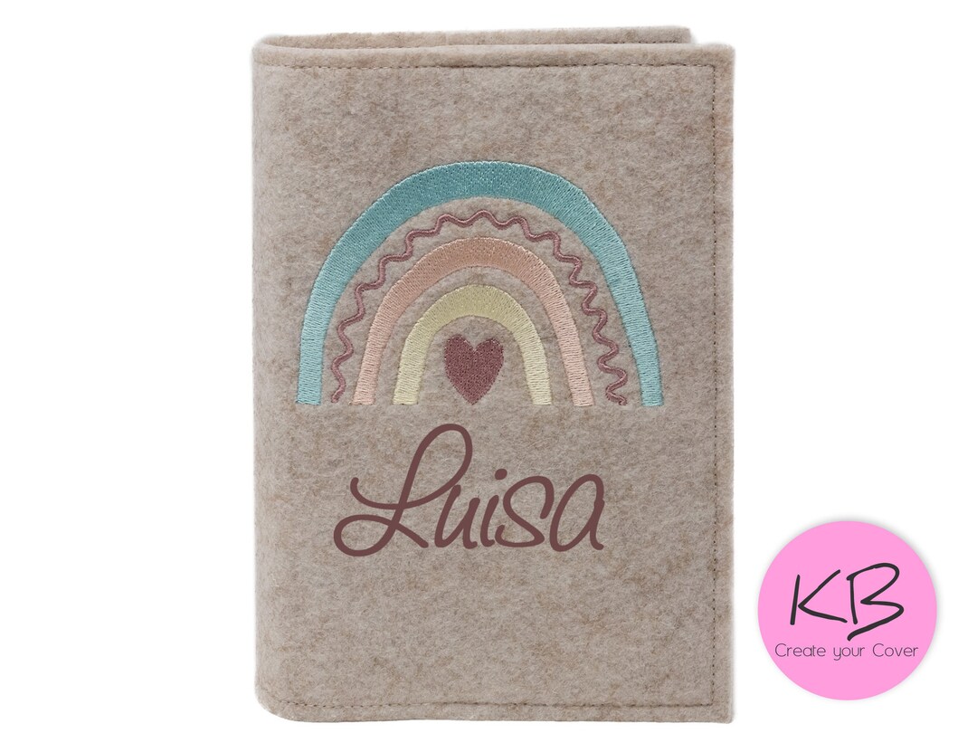 Personalized Hymn Book Cover, Felt Hymn Book Cover With Motif ...