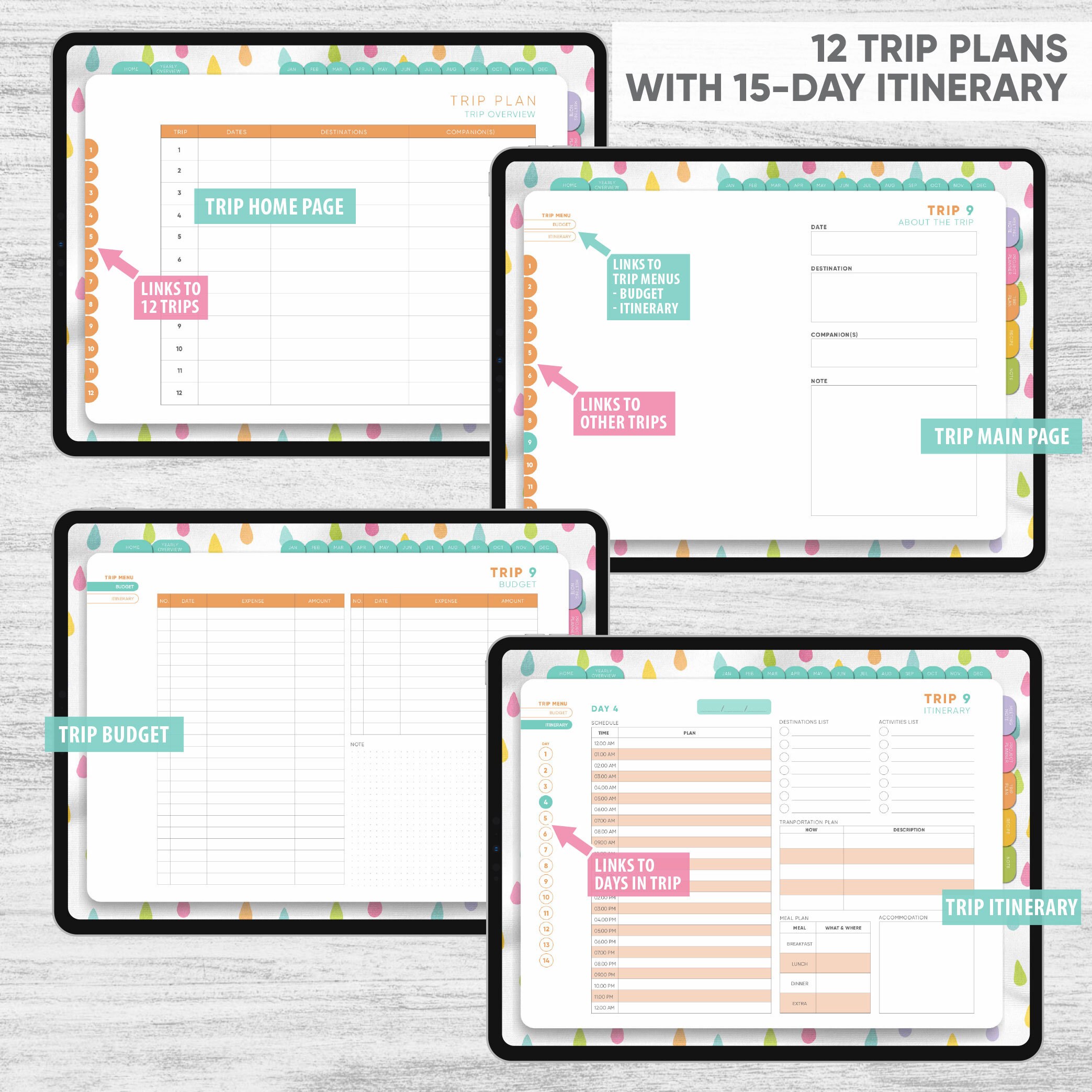 The Versatile Planner Undated All-round Planner for Your | Etsy