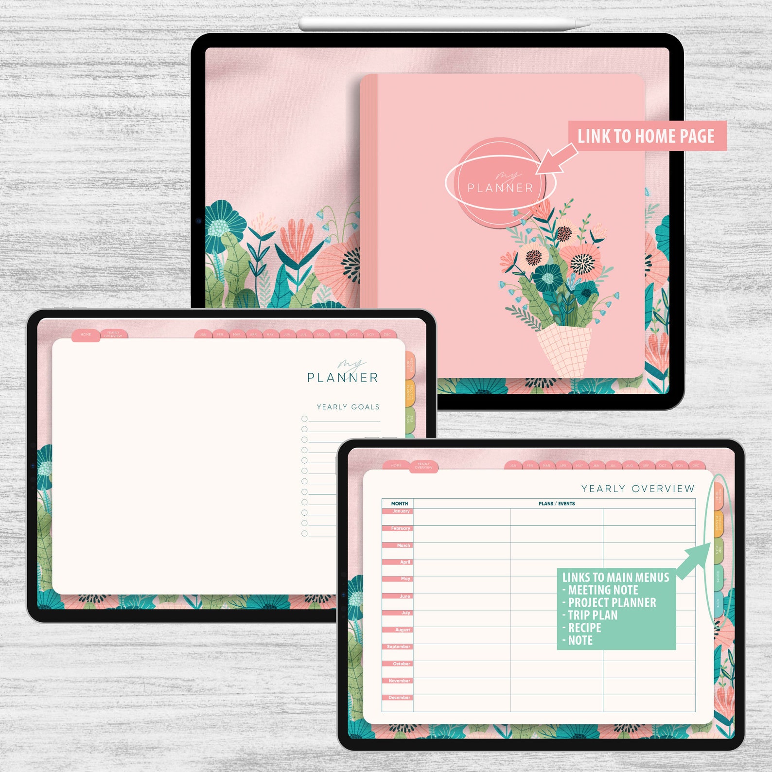 The Versatile Planner Undated All-round Planner for Your - Etsy