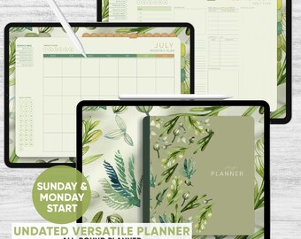 The Versatile Planner Undated All-round Planner for Your Work and ...