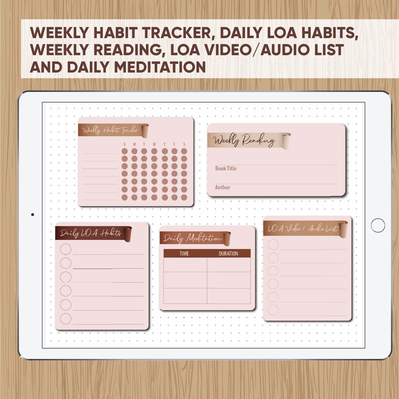 20 DIGITAL LOA Planning Stickers for Any Digital Planner | Etsy