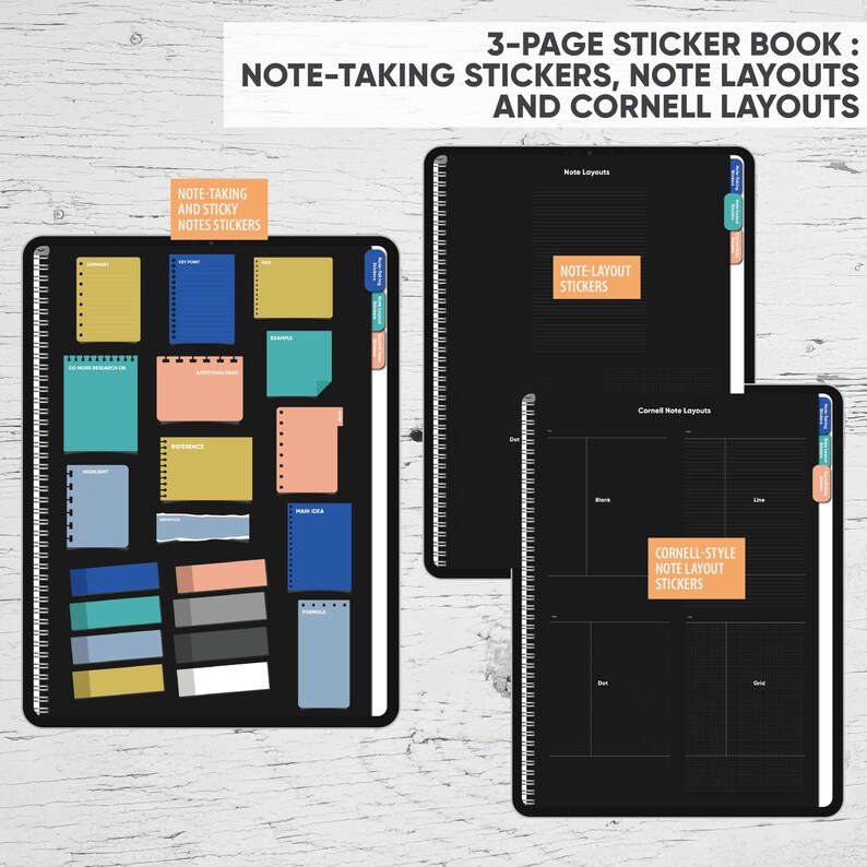 A-Z Portrait Notebook With 26-index 20 Noting and Note - Etsy