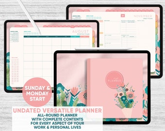 The Versatile Planner Undated All-round Planner for Your | Etsy