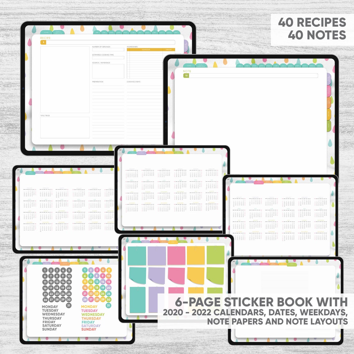 The Versatile Planner Undated All-round Planner for Your | Etsy