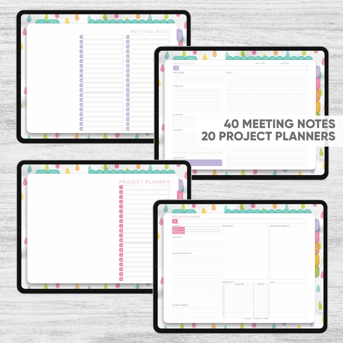 The Versatile Planner Undated All-round Planner for Your | Etsy