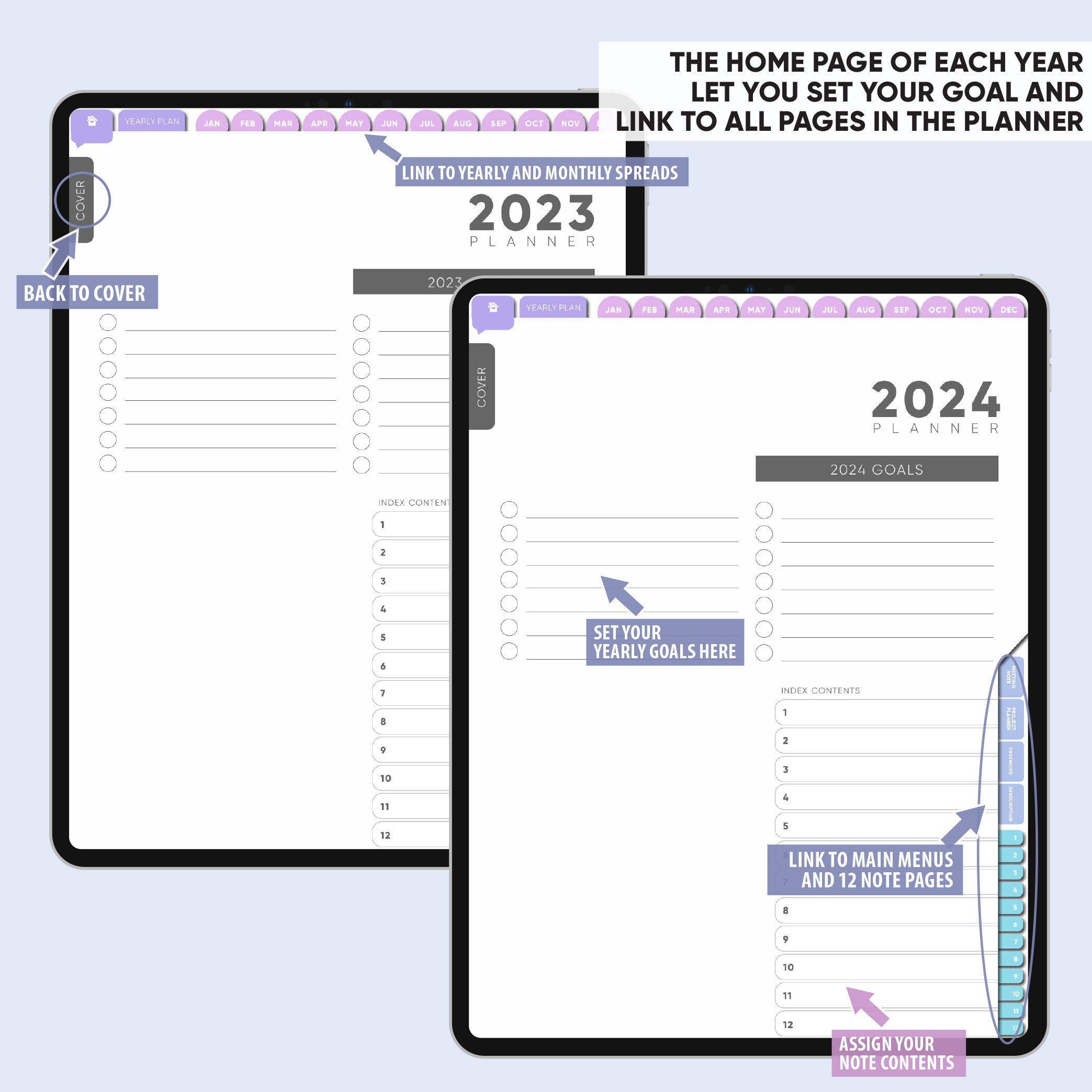 2023 2024 Life Portrait Planner Complete 2-year Planner for - Etsy