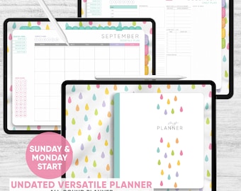 The Versatile Planner Undated All-round Planner for Your Work and ...