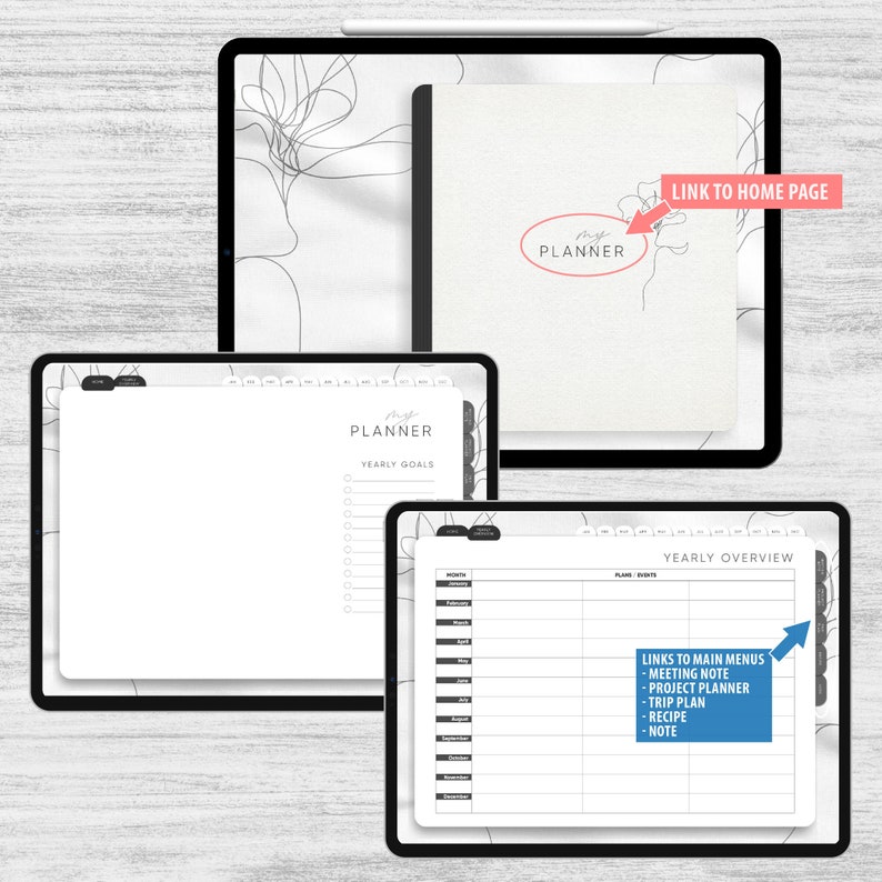 The Versatile Planner Undated All-Round Planner for your | Etsy