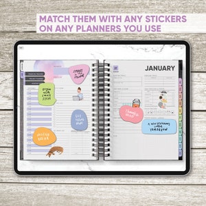 44 DIGITAL Pebble Stickers With Powerful and Motivational Words for ...