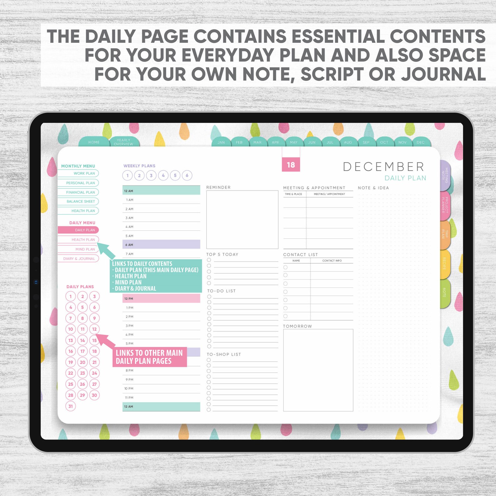 The Versatile Planner Undated All-round Planner for Your | Etsy