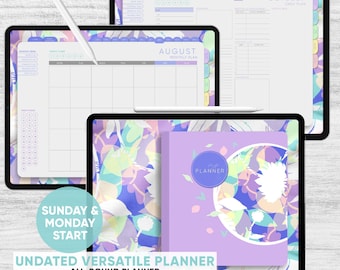 The Versatile Planner Undated All-round Planner for Your Work and ...